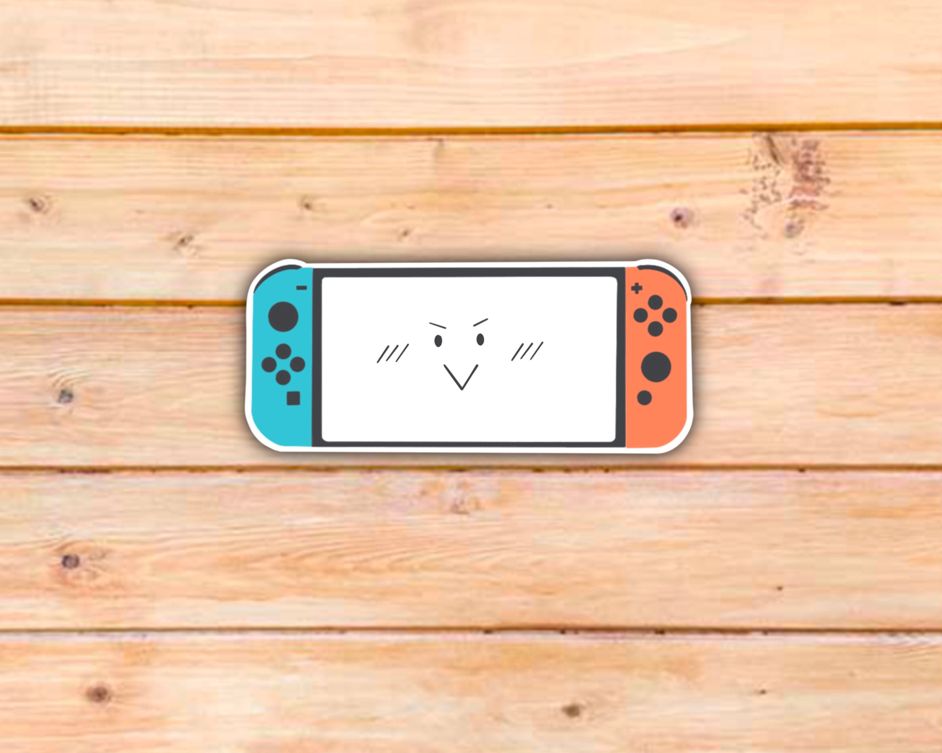 Nintendo Switch Sticker Video game sticker cute mischievous | Etsy