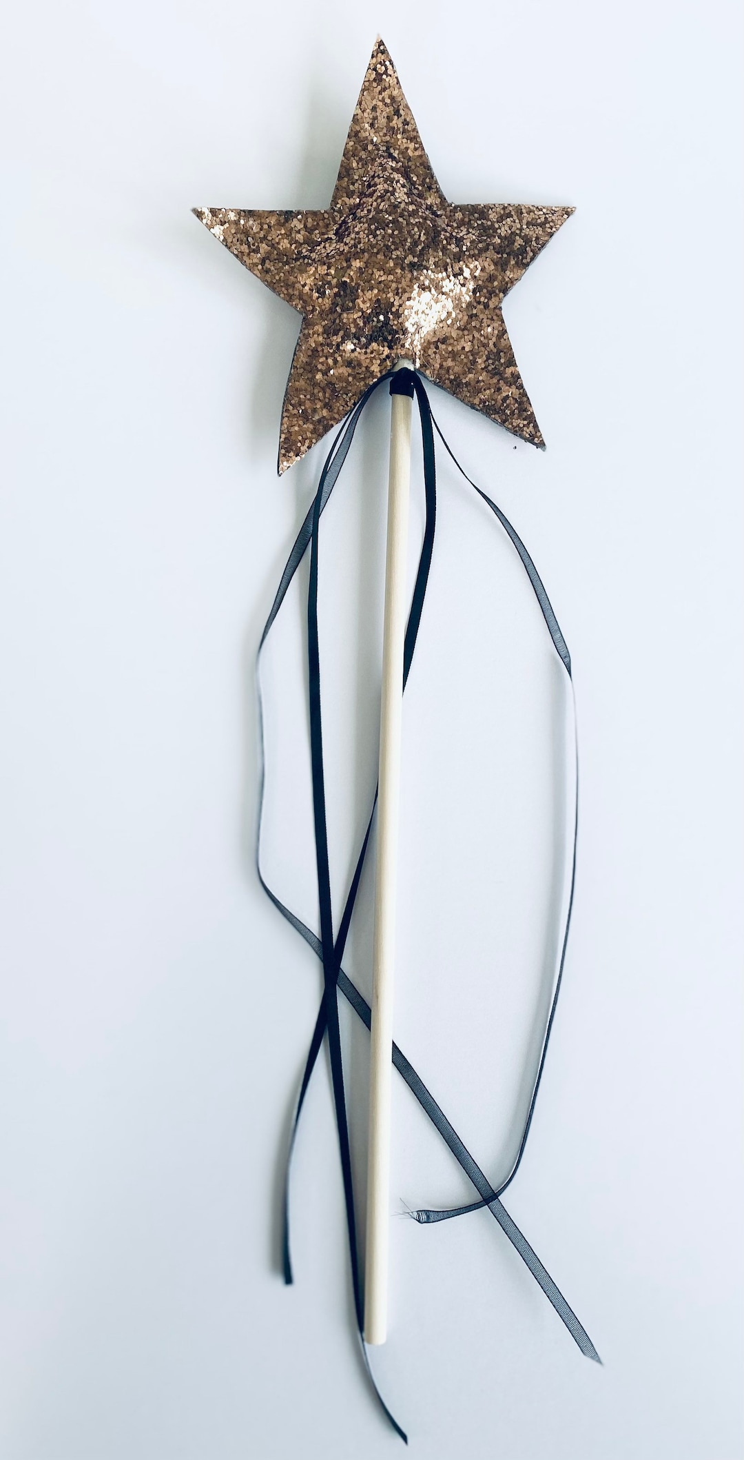 Antique Gold Fairy Star Wand | Glitter Wand | Fancy Dress | Party Wand ...