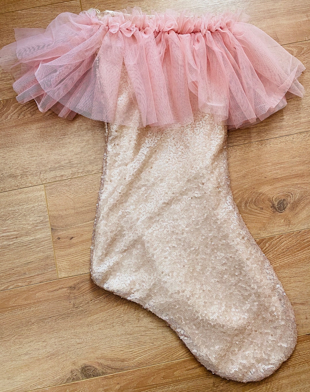 Limited Edition Sequin & Tulle Stocking - Etsy