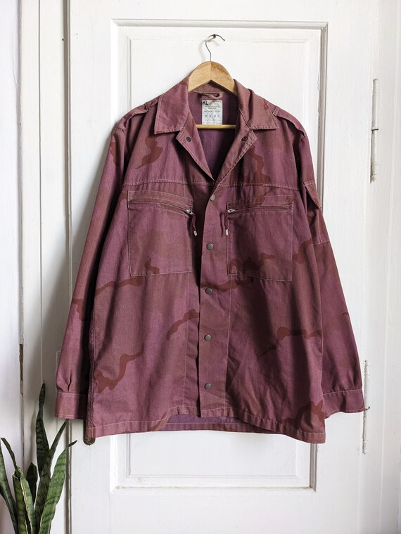 Vintage Dutch Army Jacket Camo KL Jacket - Gem