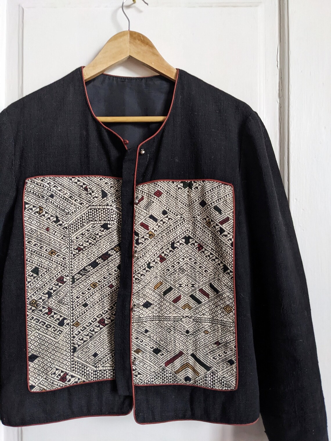 Vintage Handmade Thai Jacket Ornament Thailand Asian Jacket - Etsy