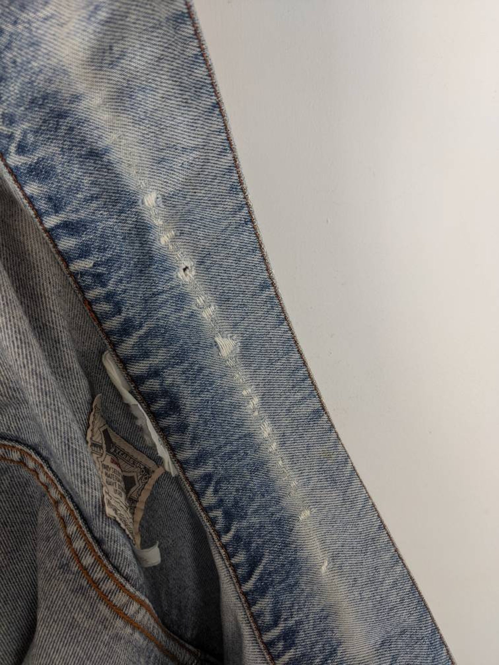 Vintage Levi's Denim Jacket Silver Tab Retro Jeans - Etsy