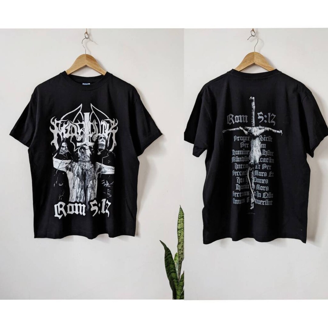 Marduk Merch Rom 5:12 Black Metal Panzer 00s - Etsy
