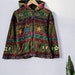 Merlin Multicolor Patchwork Hoodie Flowers Applique Hippie Floral Nepal ...