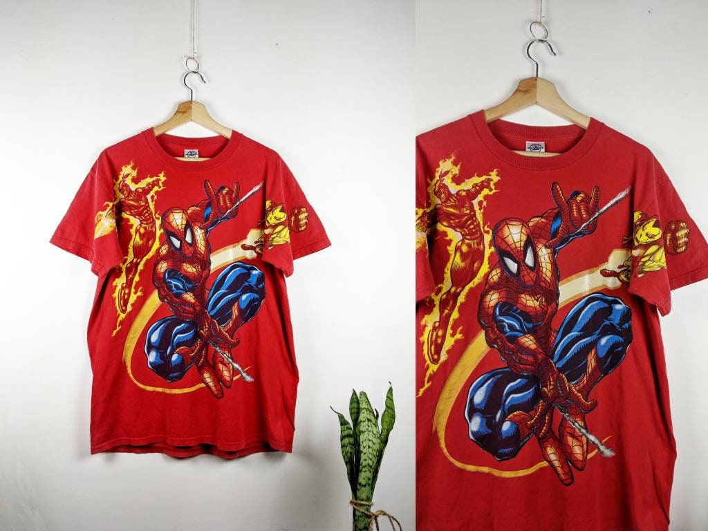 Vintage Comics Shirt Movie Merch Cartoon 90s