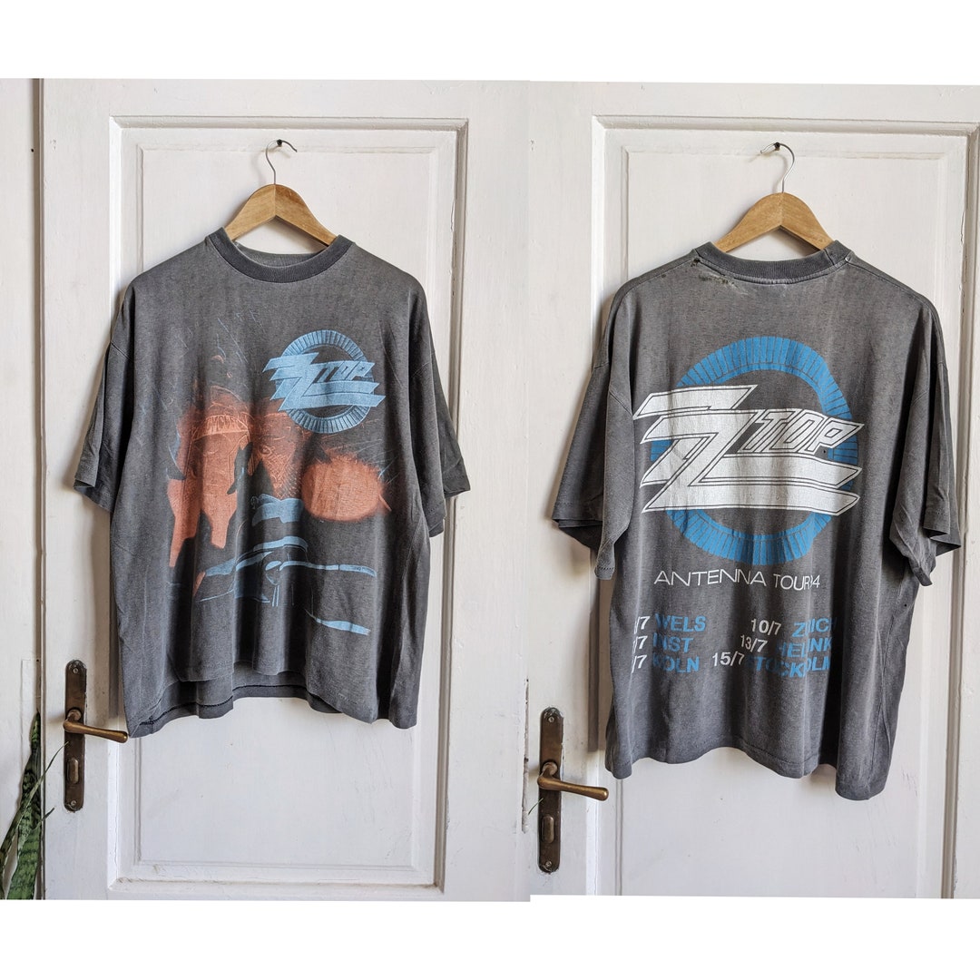 Vintage ZZ Top Merch T-shirt 1984 - Etsy