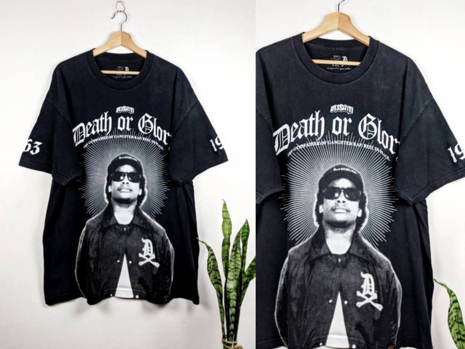 Vintage Dissizit Eazy-e T-shirt Merch 1995 Hip Hop Rap Tupac - Etsy