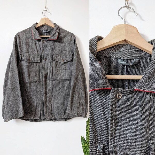French Work Jacket - Etsy