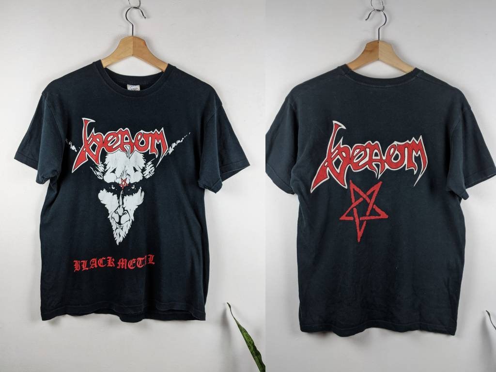 Vintage Venom Black Metal Merch 1996 Album Band T-shirt Retro - Etsy