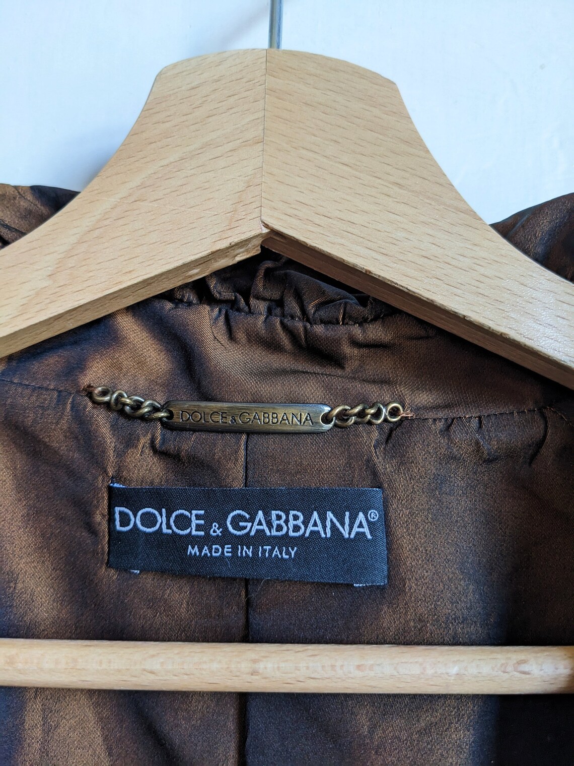 Trench coat de nylon de grife da Dolce & Gabbana - Etsy Portugal