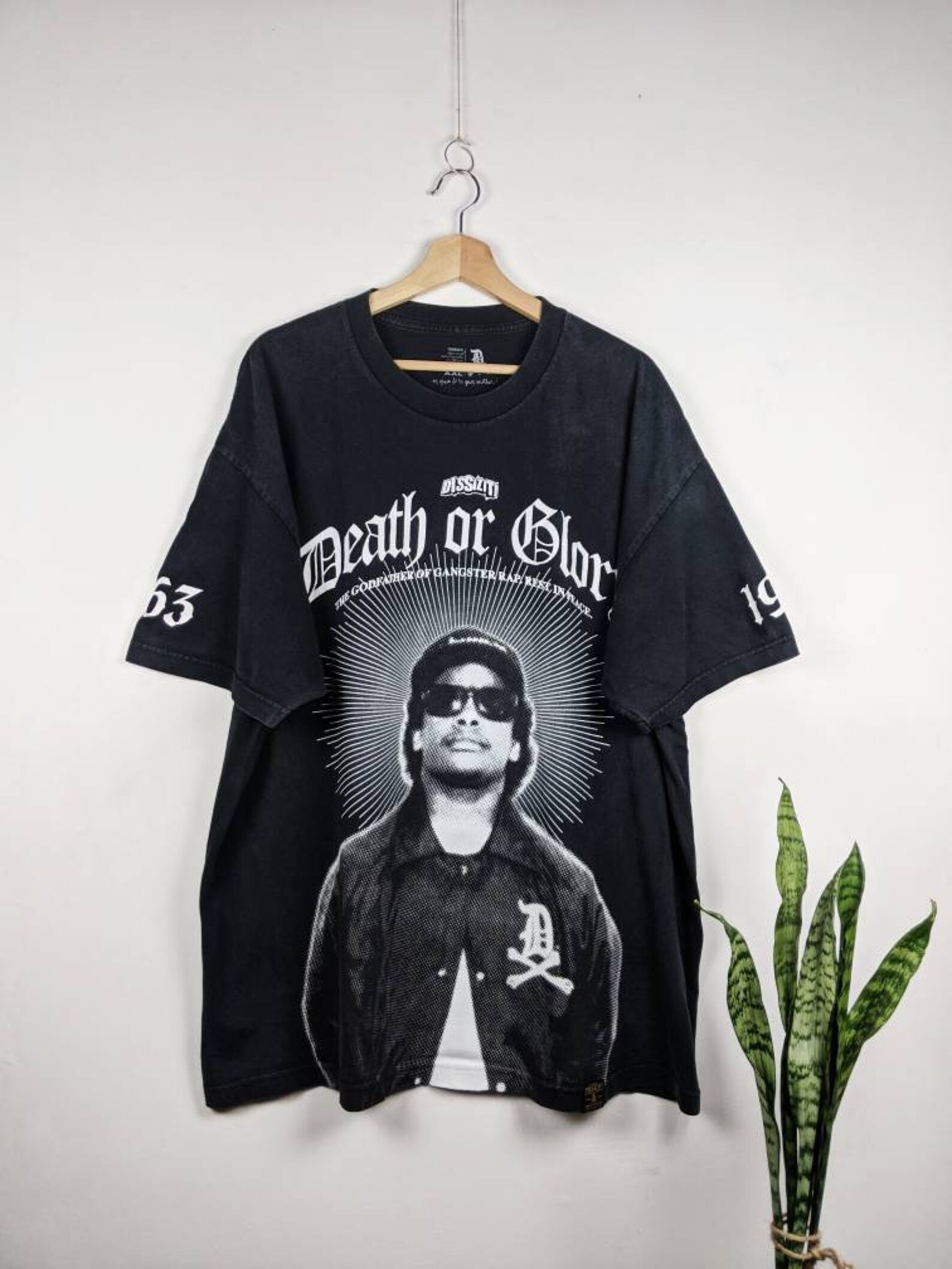 Vintage Dissizit Eazy-e T-shirt Merch 1995 Hip Hop Rap Tupac - Etsy