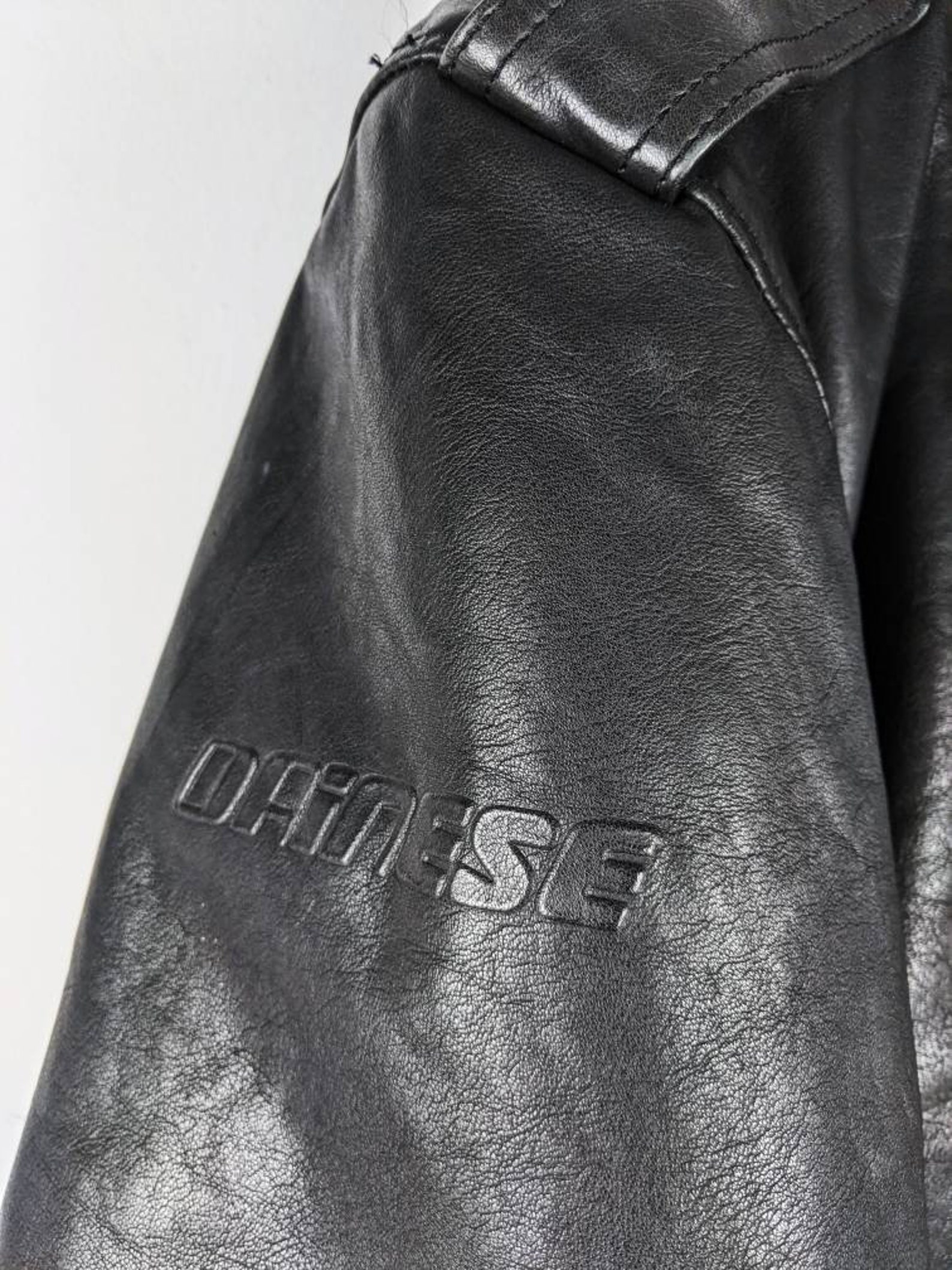 Dainese Women Leather Motorcycle Jacket Black Italy - Etsy