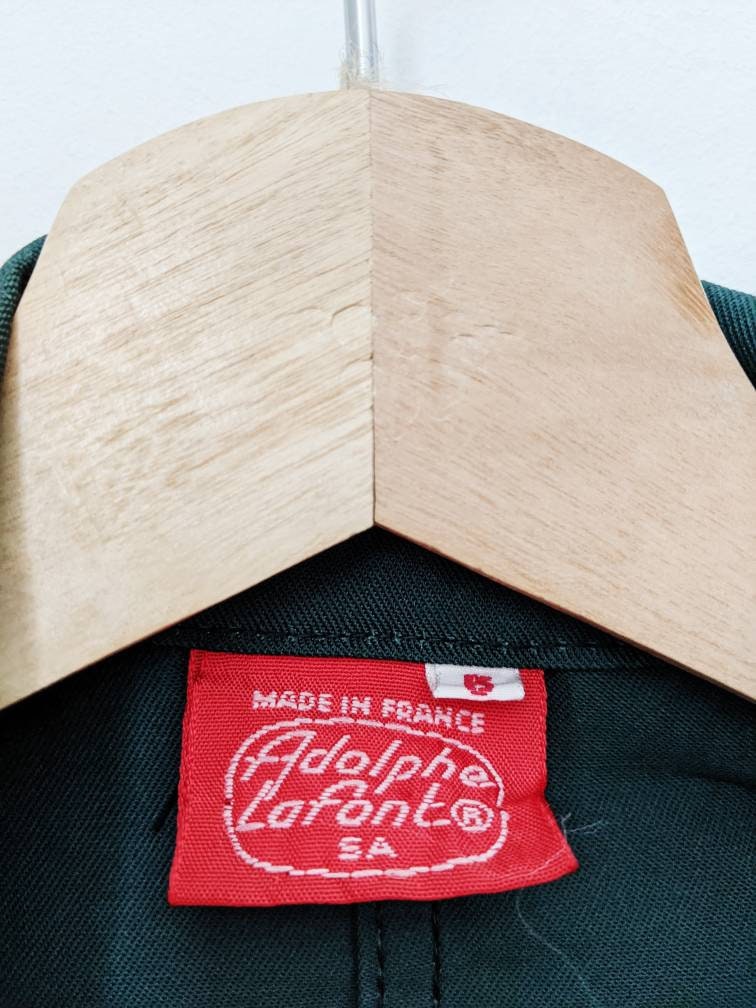 Vintage Adolphe Lafont Coveralls Made in France 70s Green - Etsy