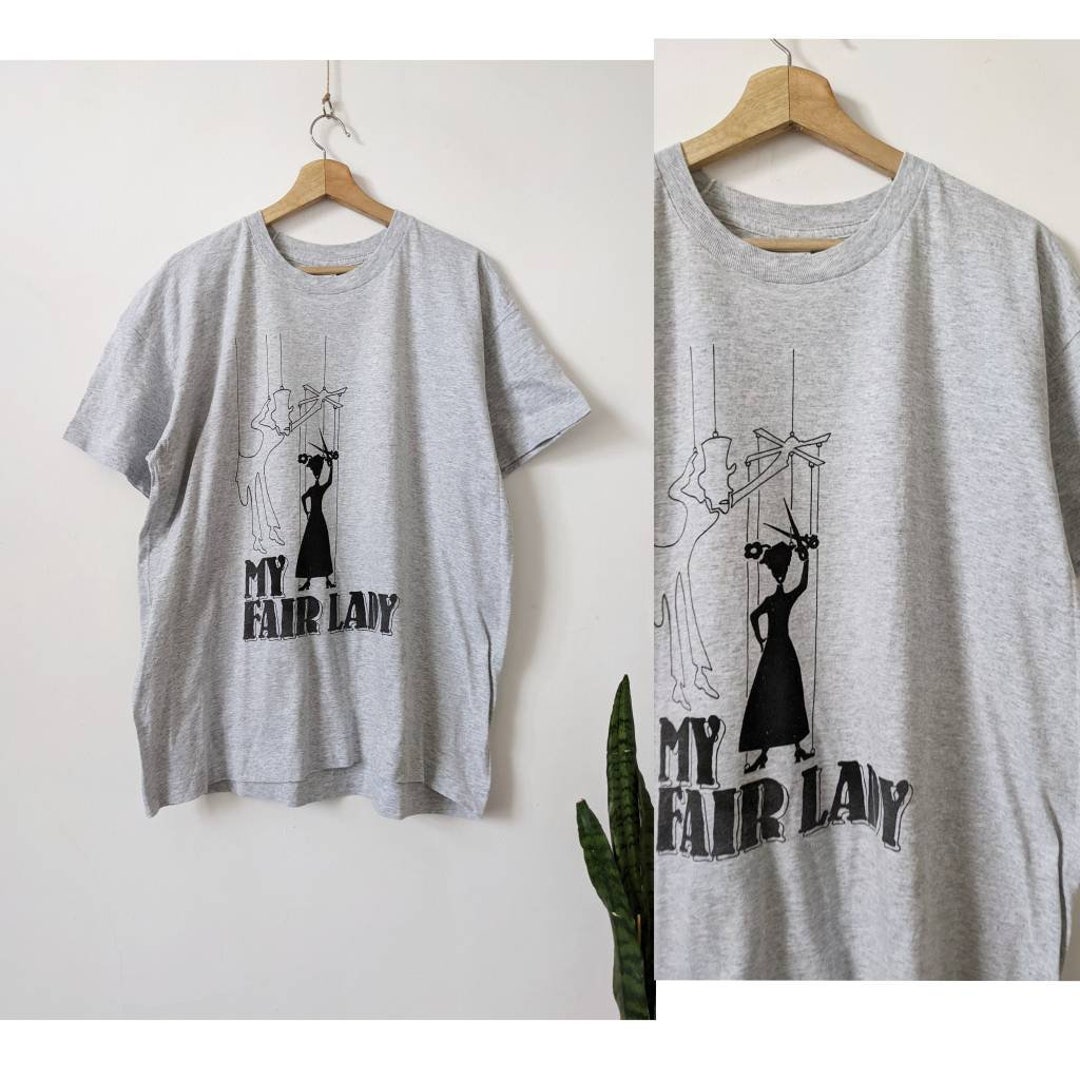 Vintage My Fair Lady Merch T-shirt 90s - Etsy
