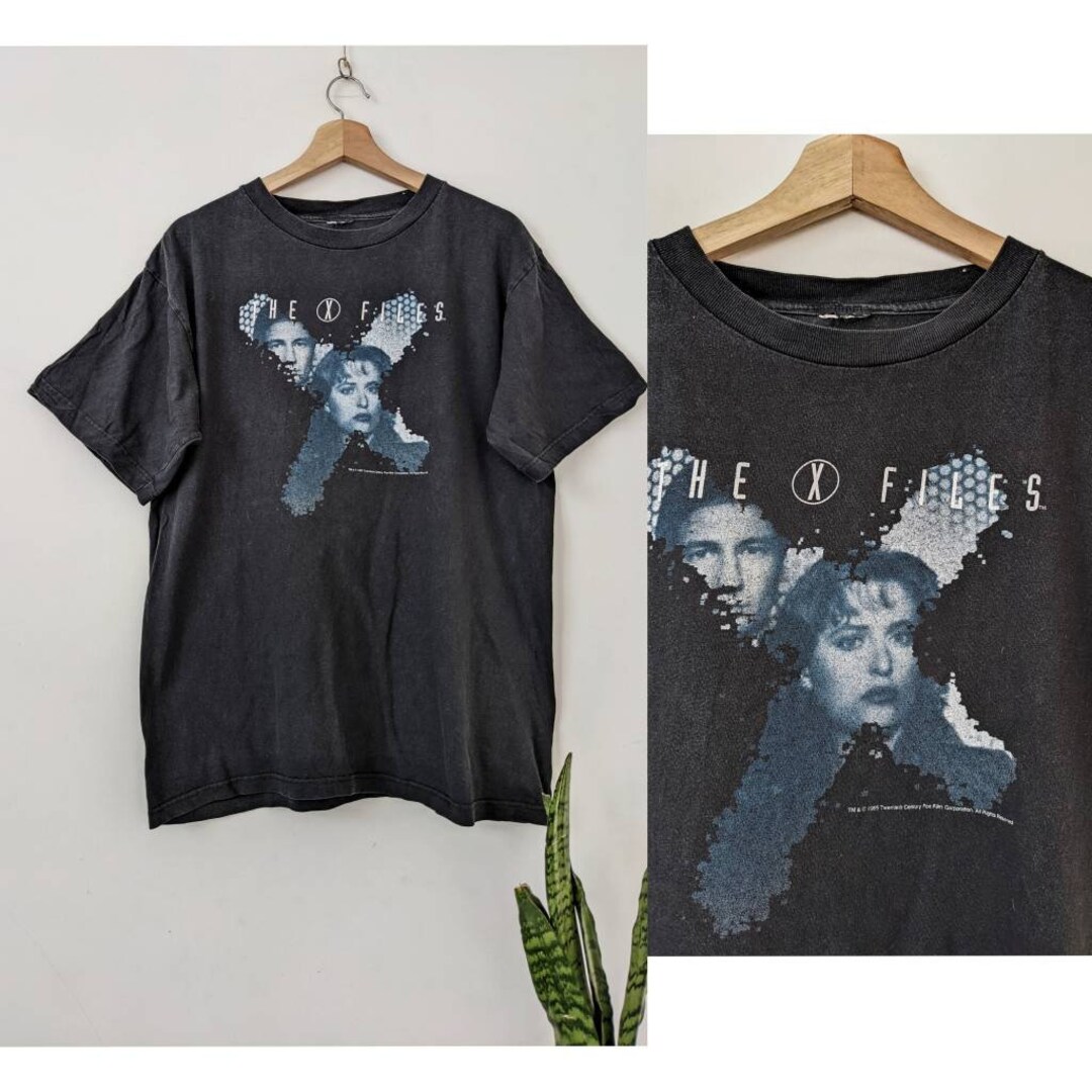Vintage X-files T-shirt Movie Merch 1995 - Etsy