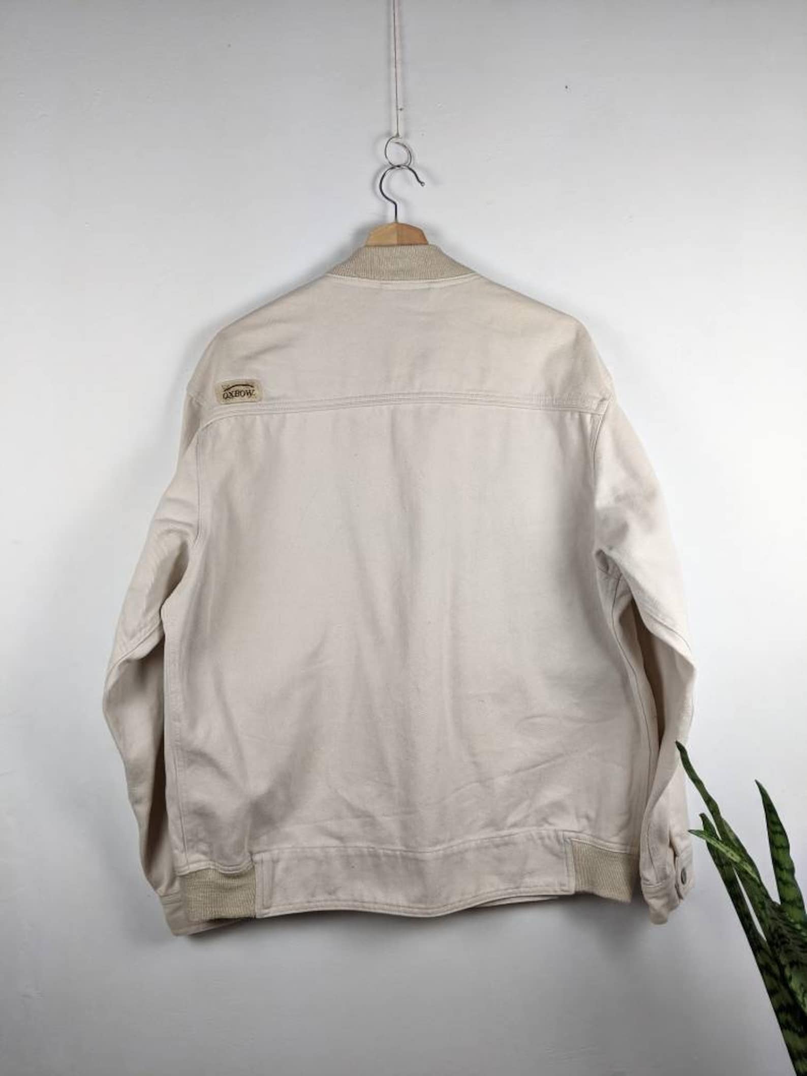 Vintage Oxbow Jacket 90s France Design Murphy Blouson Cotton | Etsy