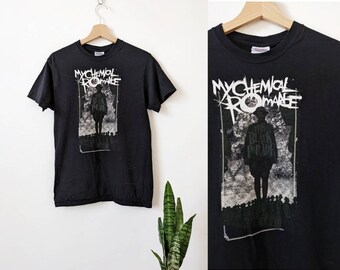 Vintage T-shirt My Chemical Romance Unisex Top MCR the Black Parade XV ...