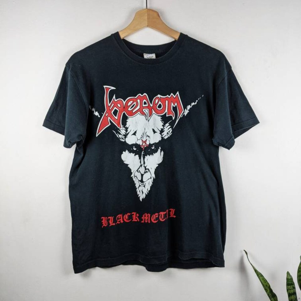 Vintage Black Metal Merch 1996 Album Band T-shirt sold by Minnie Green ...