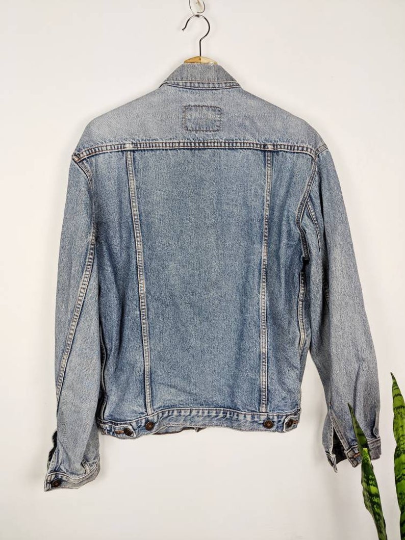 Vintage Levi's Denim Jacket Silver Tab Retro Jeans - Etsy
