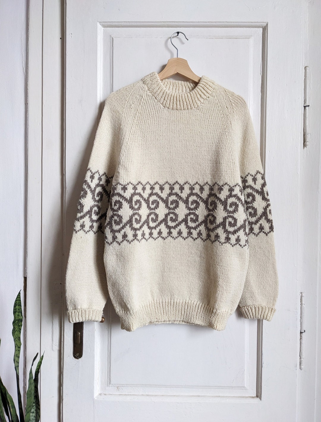 Vintage Rapaki Mahana New Zealand Handknitted Sweater Home Crafted ...