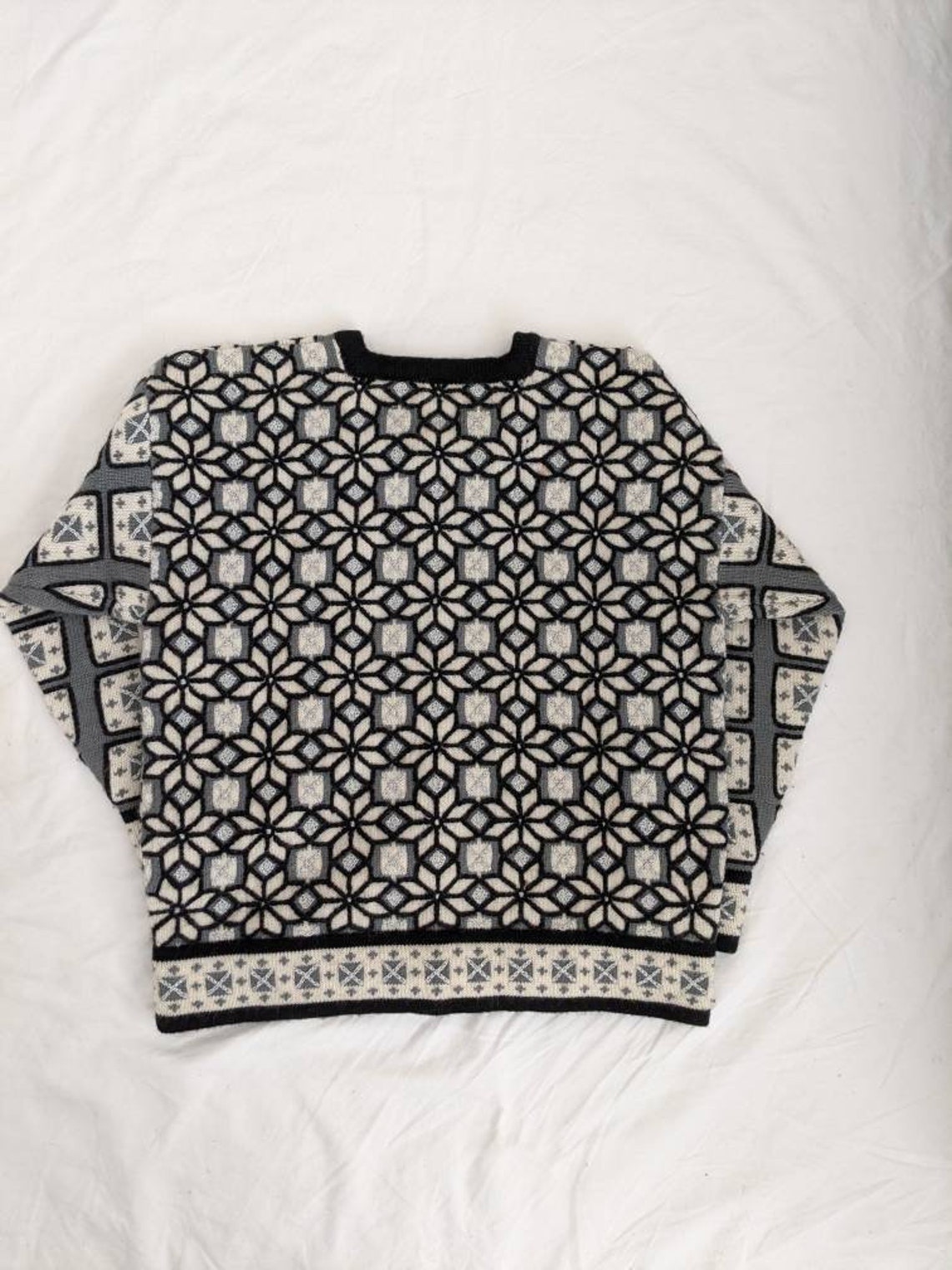 Vintage Vrikke Norway Sweater Design Irene Haugland Zahl Wool ...