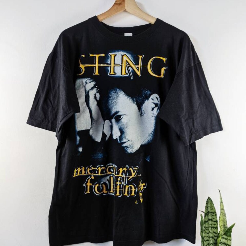 Vintage Sting 1996-97 Tour Mercury Falling Merch T-shirt sold by Deepak ...