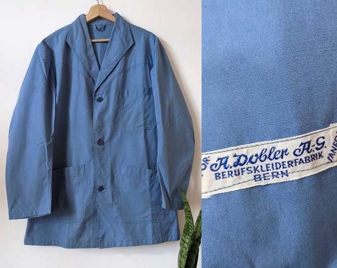 PTT Postal Service | Vintage Chore Work Jacket | 1950s | Workwear ...