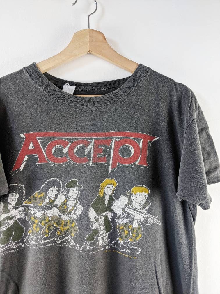 Vintage Accept 1986 Tour Merch Single Stitch - Etsy
