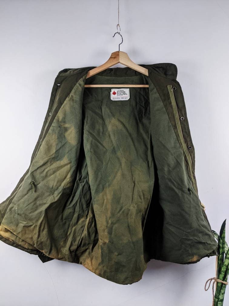 Vintage Military Jacket M65 Cold Weather Field Jacket | Etsy