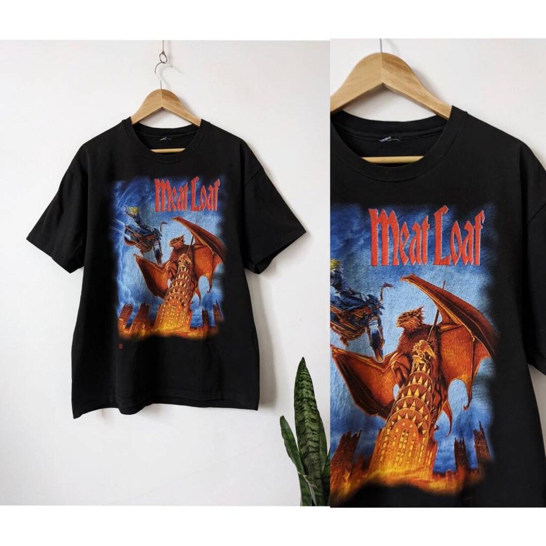 Vintage Meat Loaf 1993 Merch T-shirt Single Stitch - Etsy