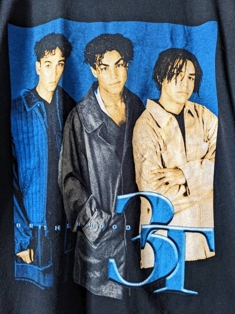 Vintage 3T Brother Hood Merch T-shirt Double Side 1997 Single - Etsy