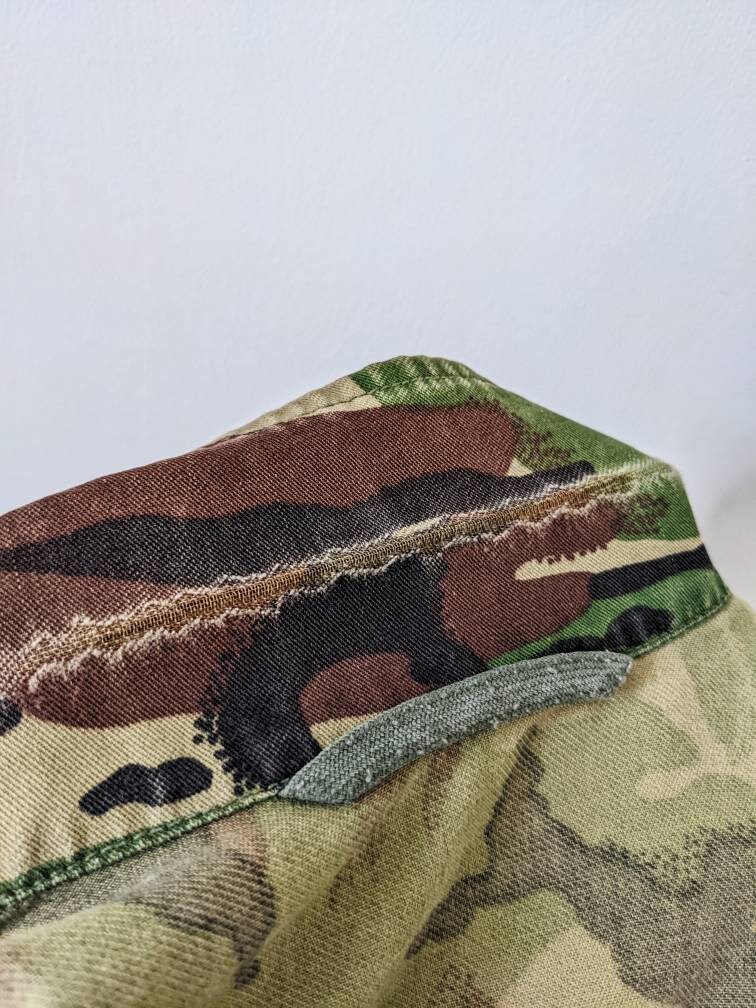 Vintage British Camo Jacket 80s Camouflage Pattern Shirt | Etsy