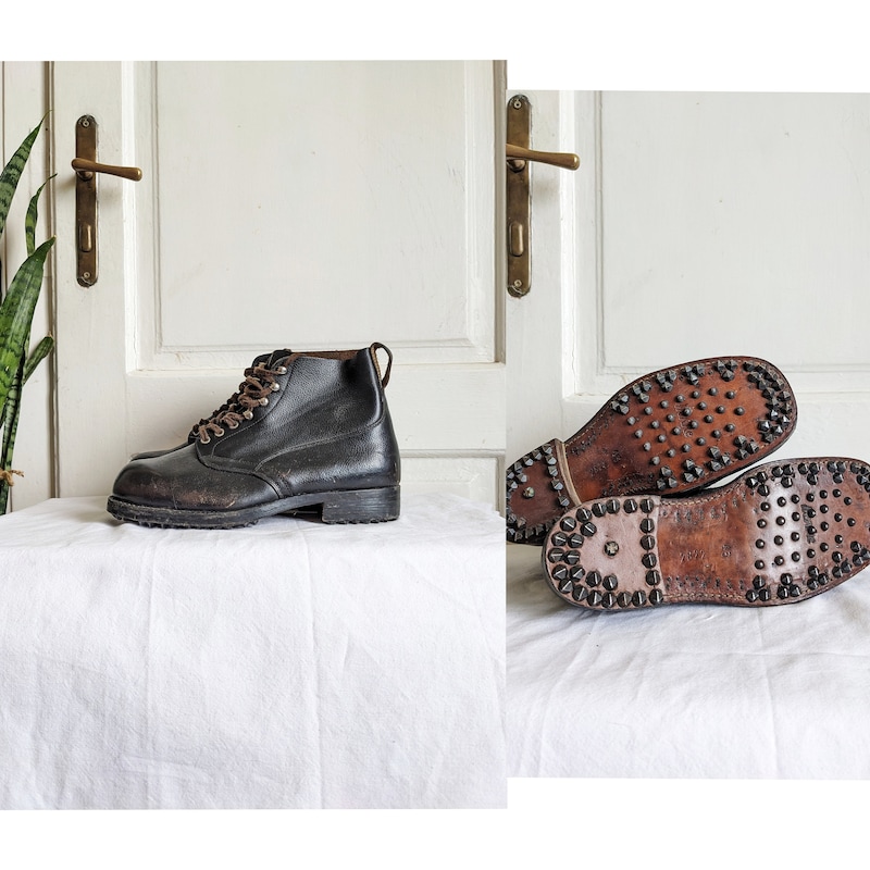 Hobnail Boots - Etsy