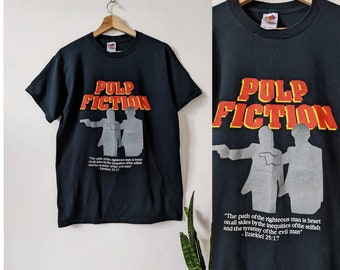 Vintage Pulp Fiction T-shirt Movie Merch Quientin Tarantino Vintage Pulp Fiction T-shirt Movie Merch Quientin Tarantino