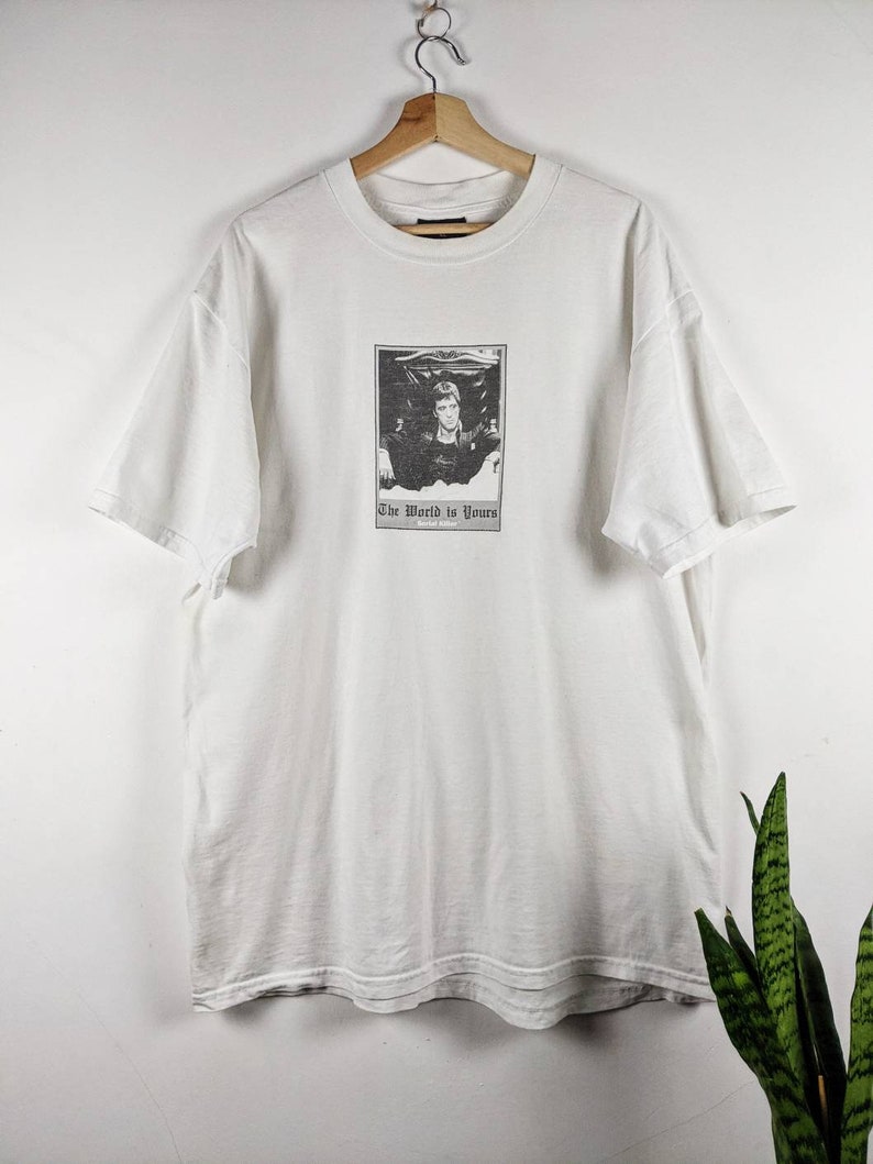 Vintage Scarface T-shirt Serial Killer Made in USA 90s - Etsy