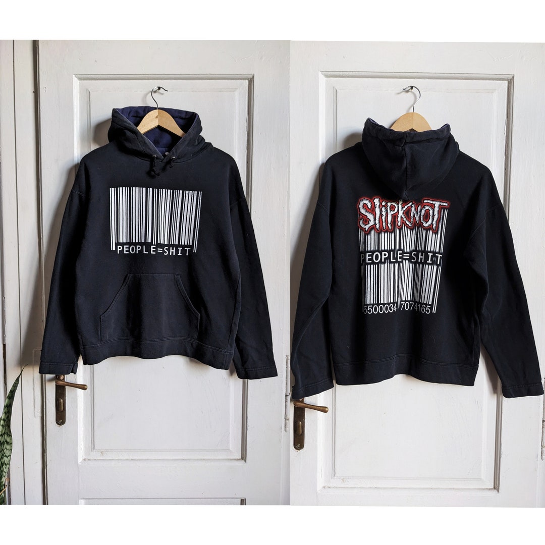 Vintage Slipknot Hoodie Barcode Y2k - Etsy