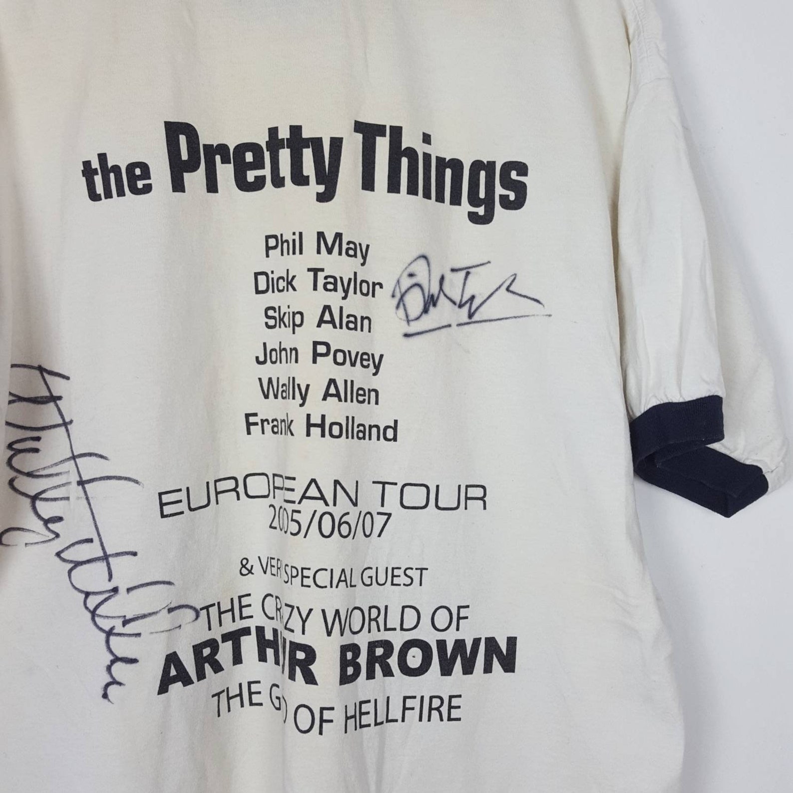 The Pretty Things Merch Authentic Autograph Band 2003 European | Etsy
