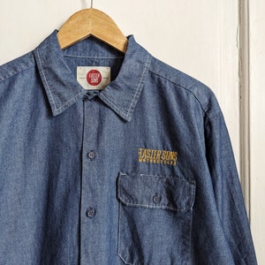 Yamaha Faster Sons Motorcycles Indigo Shirt Button Up - Etsy