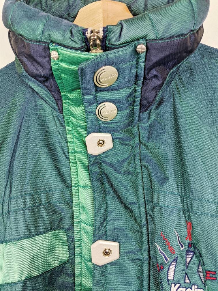 Vintage Kaelin Jacket Ski Retro Multicolor Etsy
