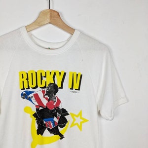 Vintage Rocky 4 1985 Movie Merch T-shirt Single Stitch | Etsy
