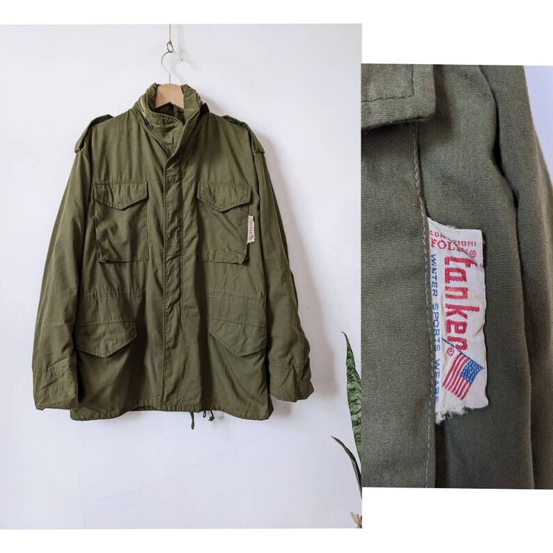 Vintage M65 Field Jacket Tanker Military Army USA 70s - Etsy
