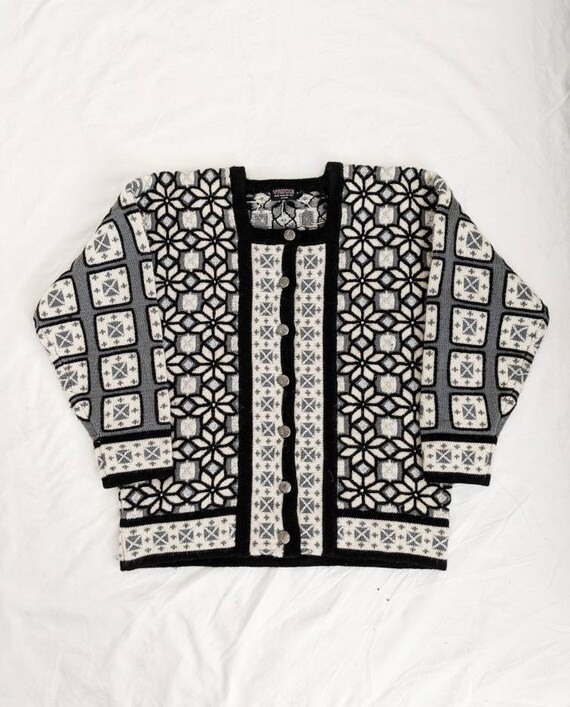 Vintage Vrikke Norway Sweater Design Irene Haugland Zahl Wool - Etsy