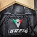 Dainese Women Leather Motorcycle Jacket Black Italy - Etsy