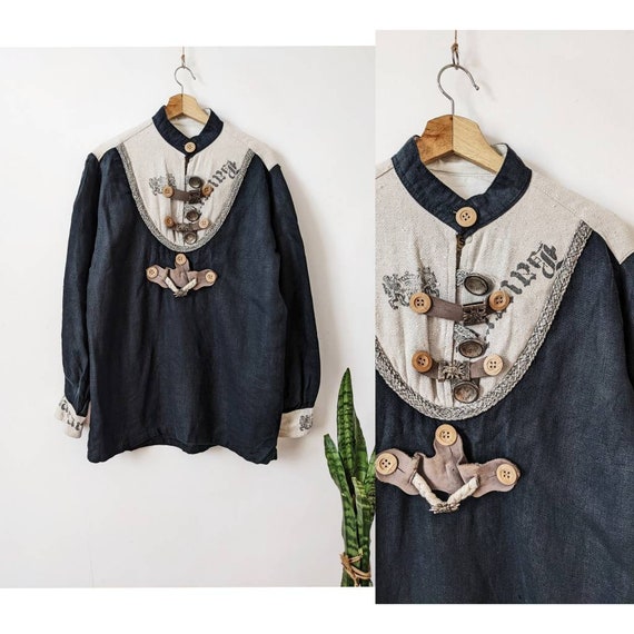 Vintage Skandal Munchner Trachten Linen Dress Bavaria Germany - Etsy