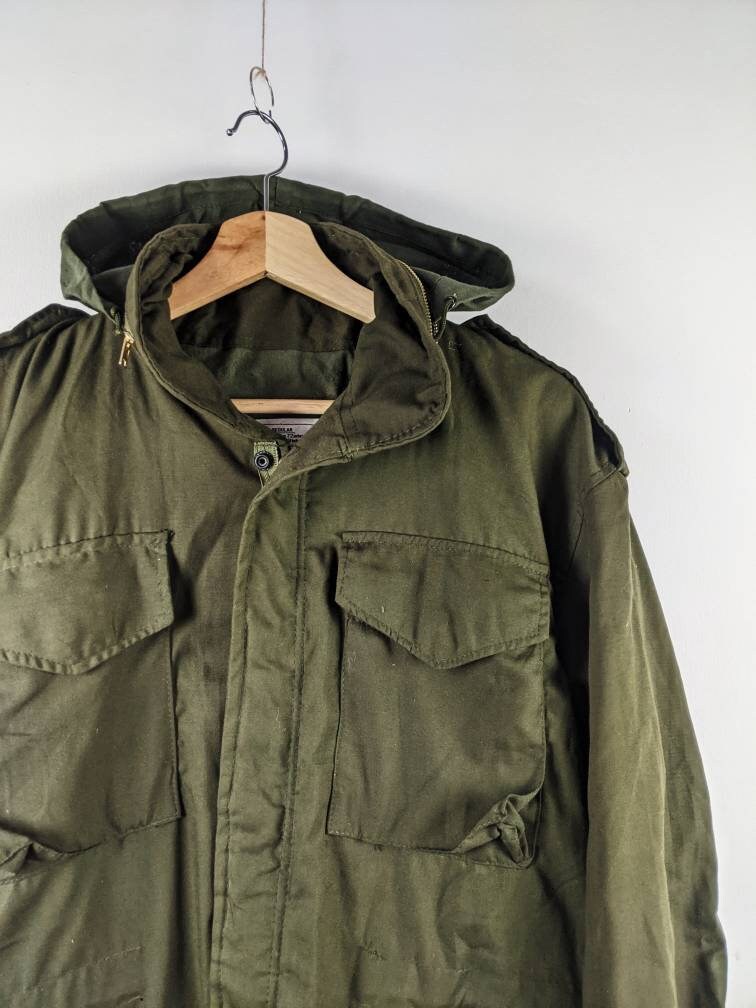 Vintage Military Jacket M65 Cold Weather Field Jacket | Etsy