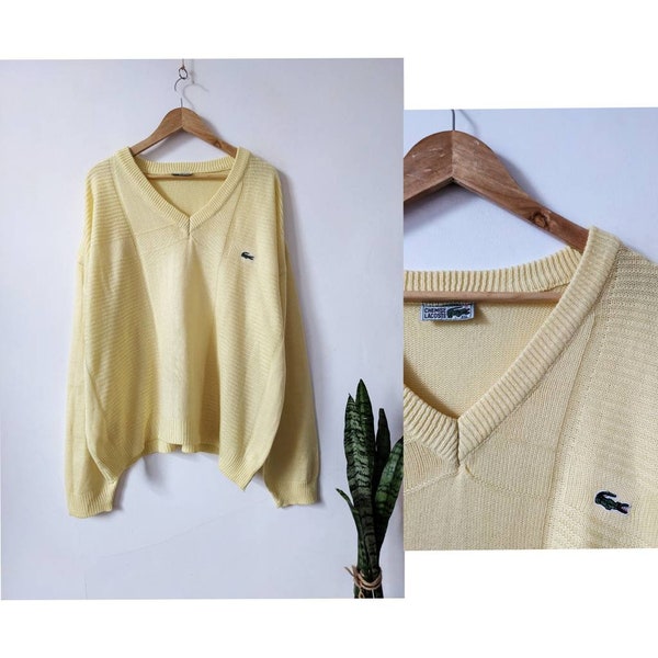 Lacoste Sweater - Etsy