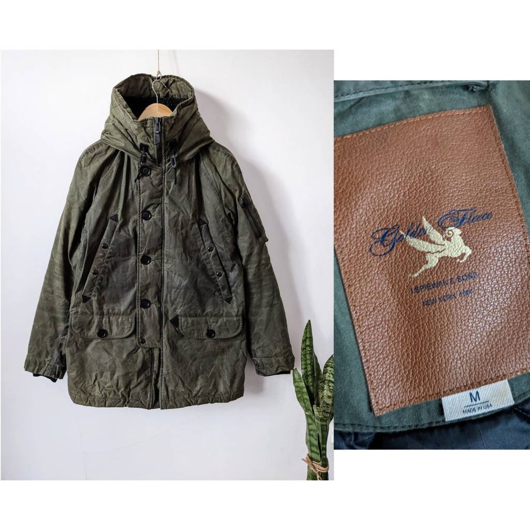 Spiewak and Sons Golden Fleece Wax Jacket N3-B Type USA - Etsy