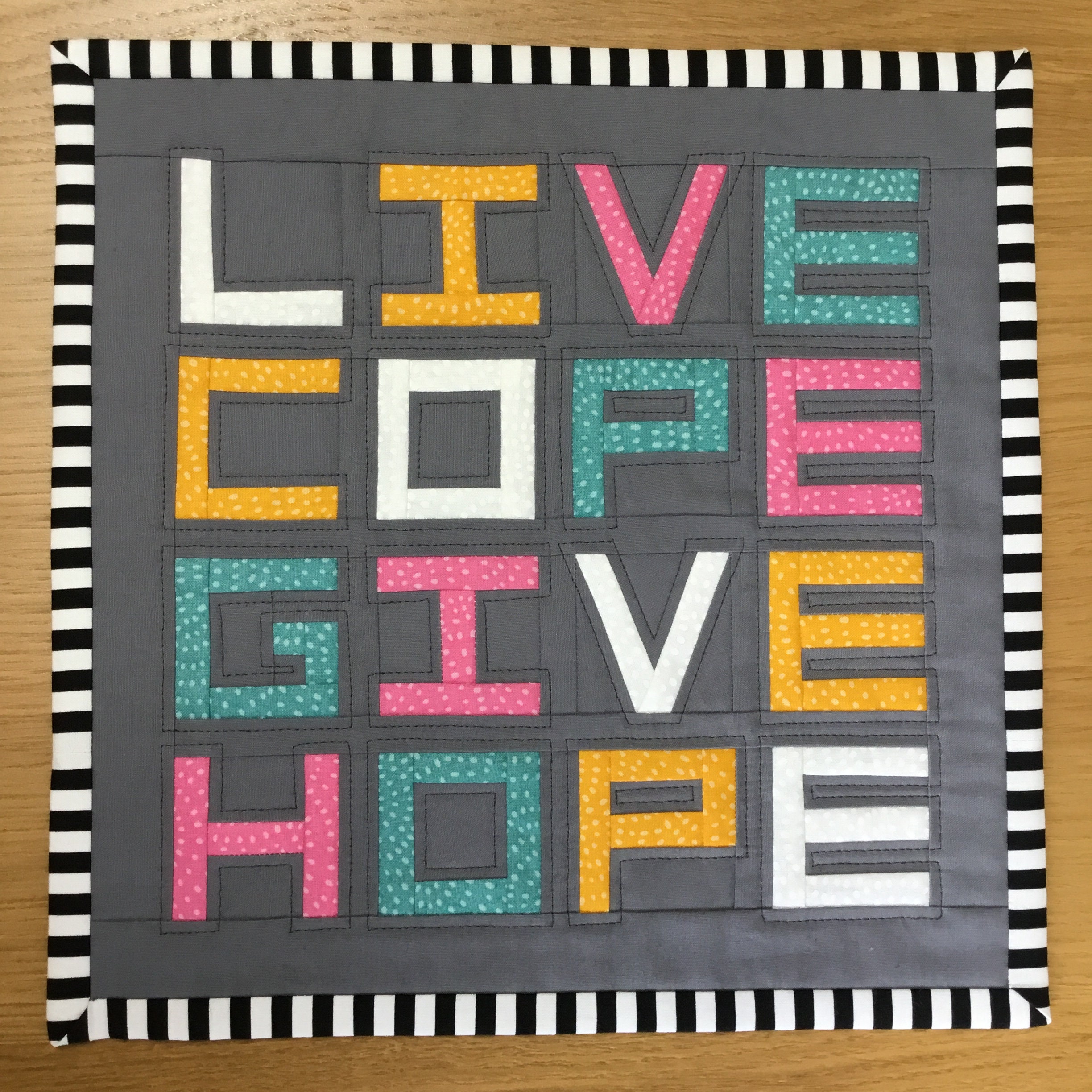 FPP block alphabet foundation paper piecing pattern FPP | Etsy