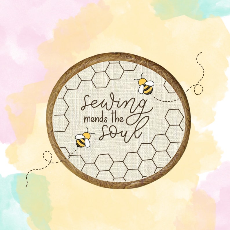 Sewing Bee Embroidery Hoop Templates Design - Etsy