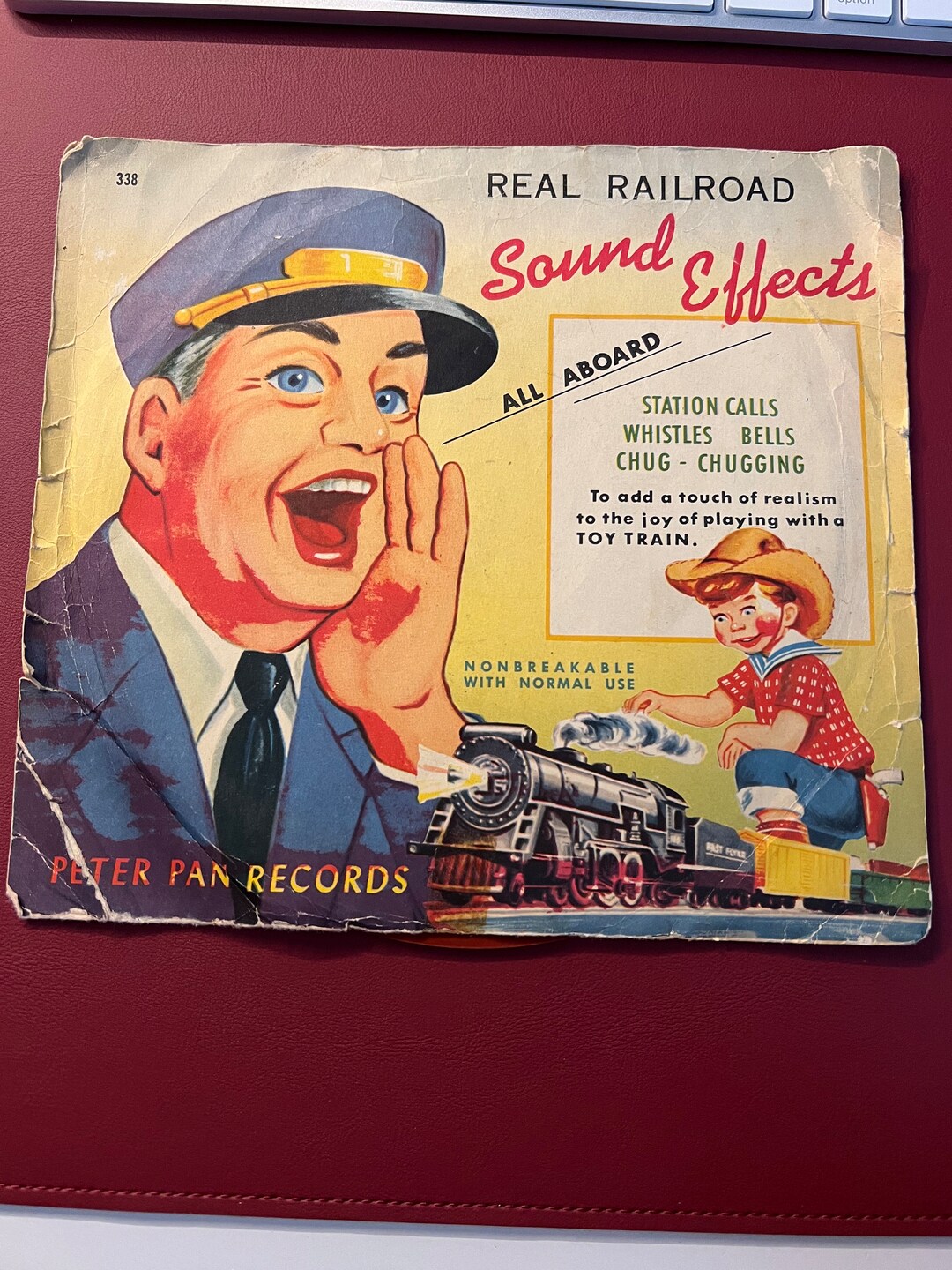 Vintage Children's Peter Pan Record Railroad Sound Effects 338 45 Rpm Vinyl - Etsy